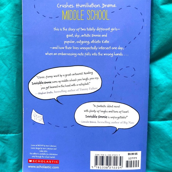 Scholastic | Other | Invisible Emmie By Terri Libenson | Poshmark